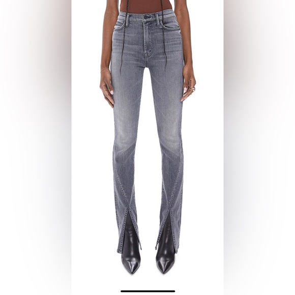 MOTHER | Jeans | Mother The Rascal High Waist Sliced Straight Leg Jeans ...